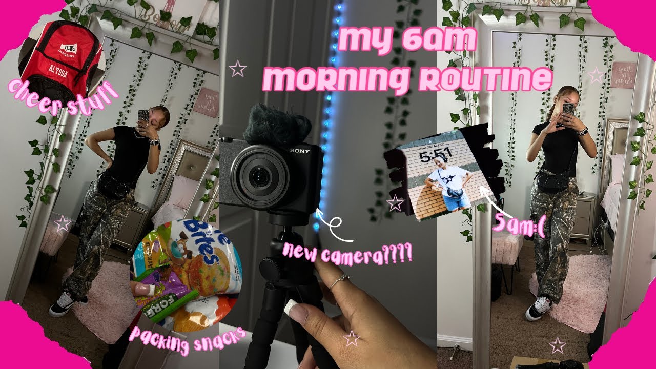 6AM *realistic morning routine| Alyssa Reann - YouTube