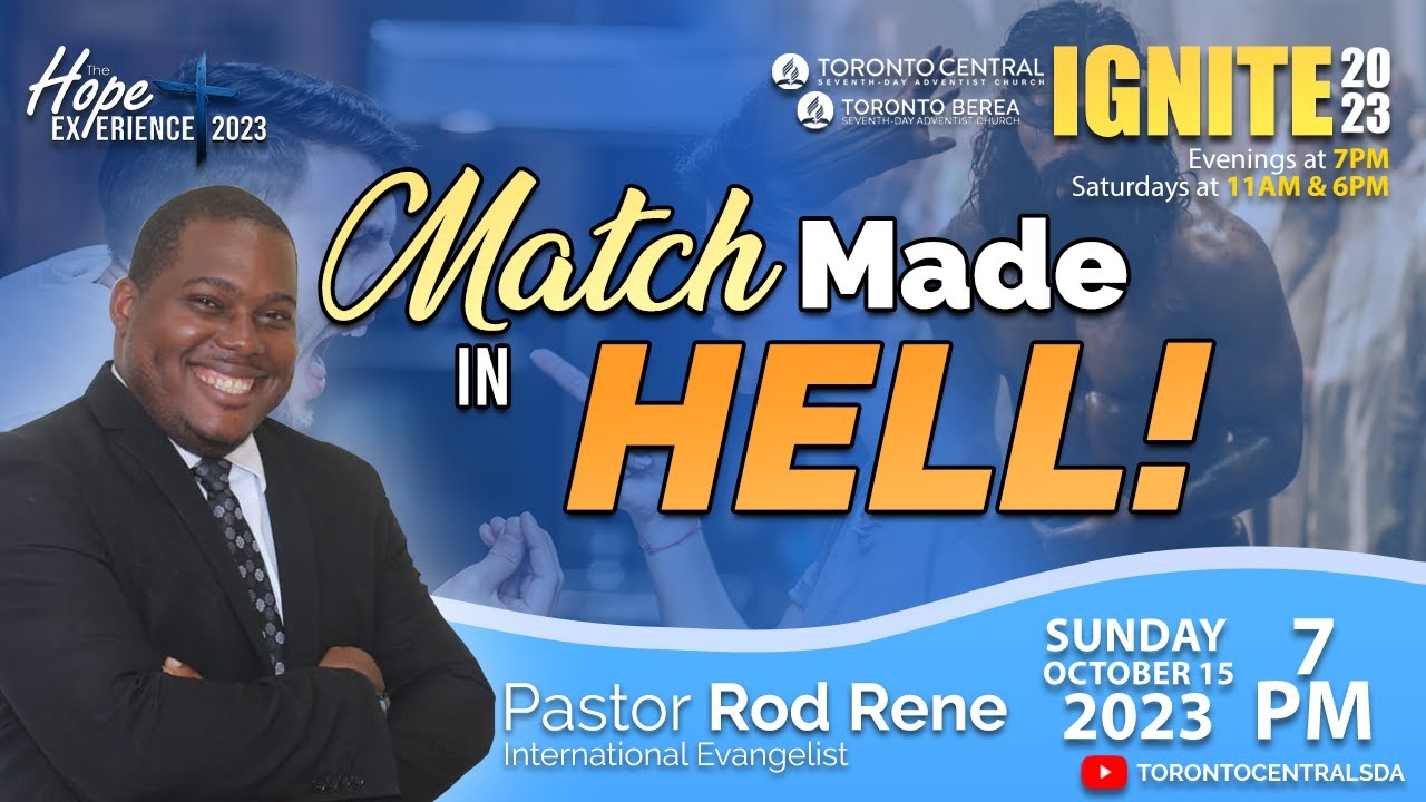 The Hope Experience || "Match Made in Hell!" || Pastor Rod Rene || Oct ...