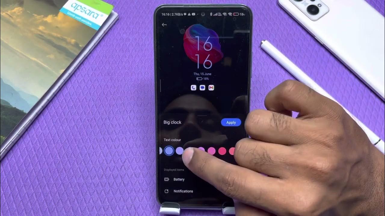 How to enable always on display in Poco F5 , always on display setting in Poco F5 - YouTube