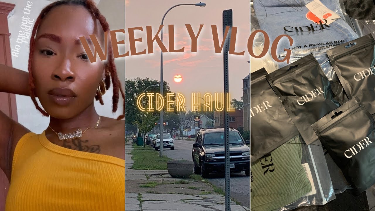 WEEKLY VLOG| CIDER HAUL | NEW SNEAKERS | WHICH 90S/00S SITCOM WAS YOUR ...
