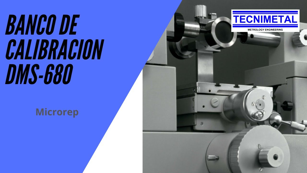 Banco de calibración DMS 680 MICROREP - YouTube