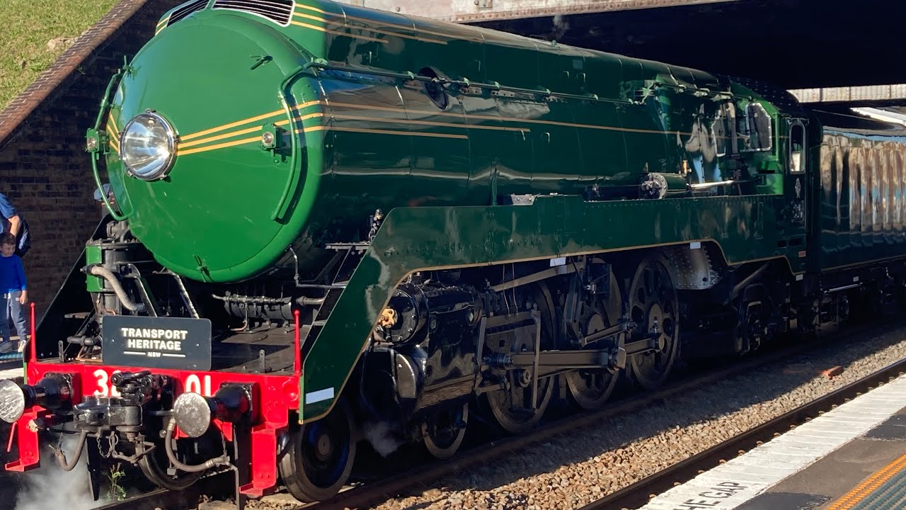 Hunter Valley Steamfest transfer 3801 legend of steam and 6029 the ...