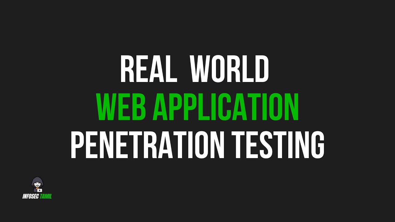 Detailed Insight about Real world web application pentesting (தமிழ் ...