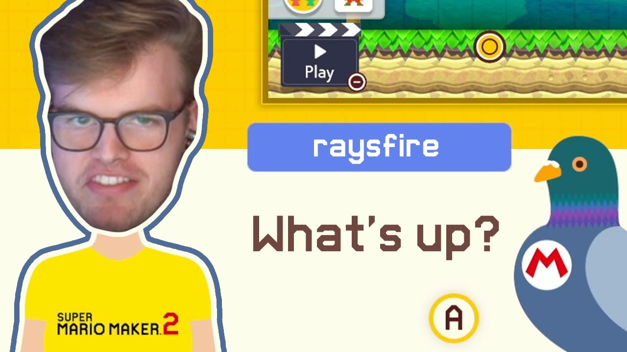 raysfire adds himself to mario maker - YouTube