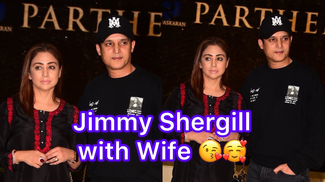 Mohabbatein Actor Jimmy Shergill first time with wife clicked at Kanika ...