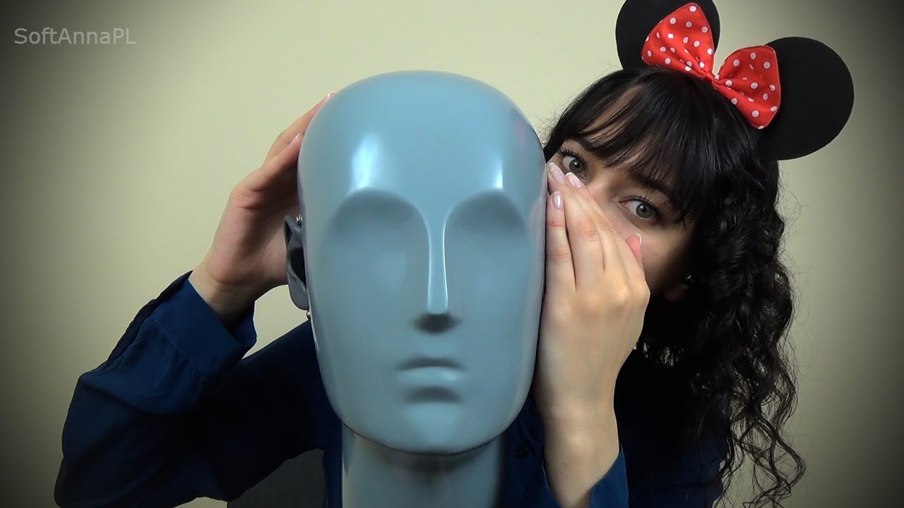 Binaural ASMR Relaxing Words Whispering in Polish with Mouse Anna I ...