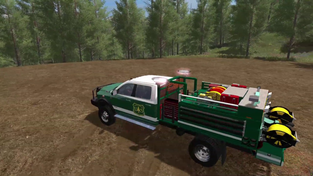 FS17 USFS DODGE 5500 ATTACK BRUSH by HTLM & TSM ★★★★MOD RELEASE ...