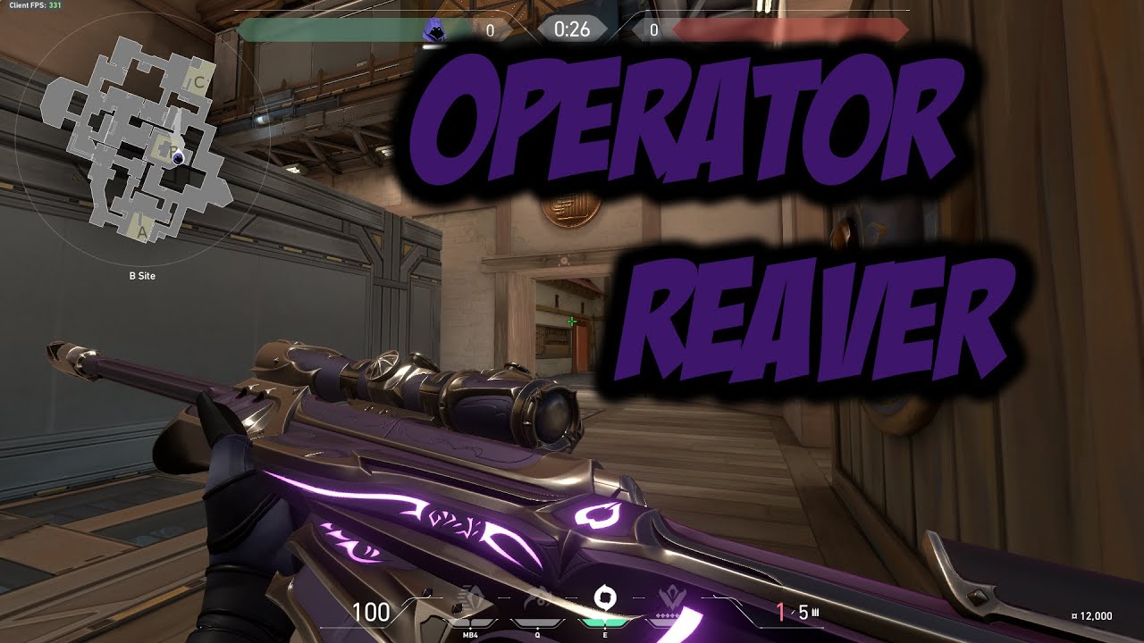 REAVER OPERATOR SKIN GAMEPLAY - VALORANT - YouTube
