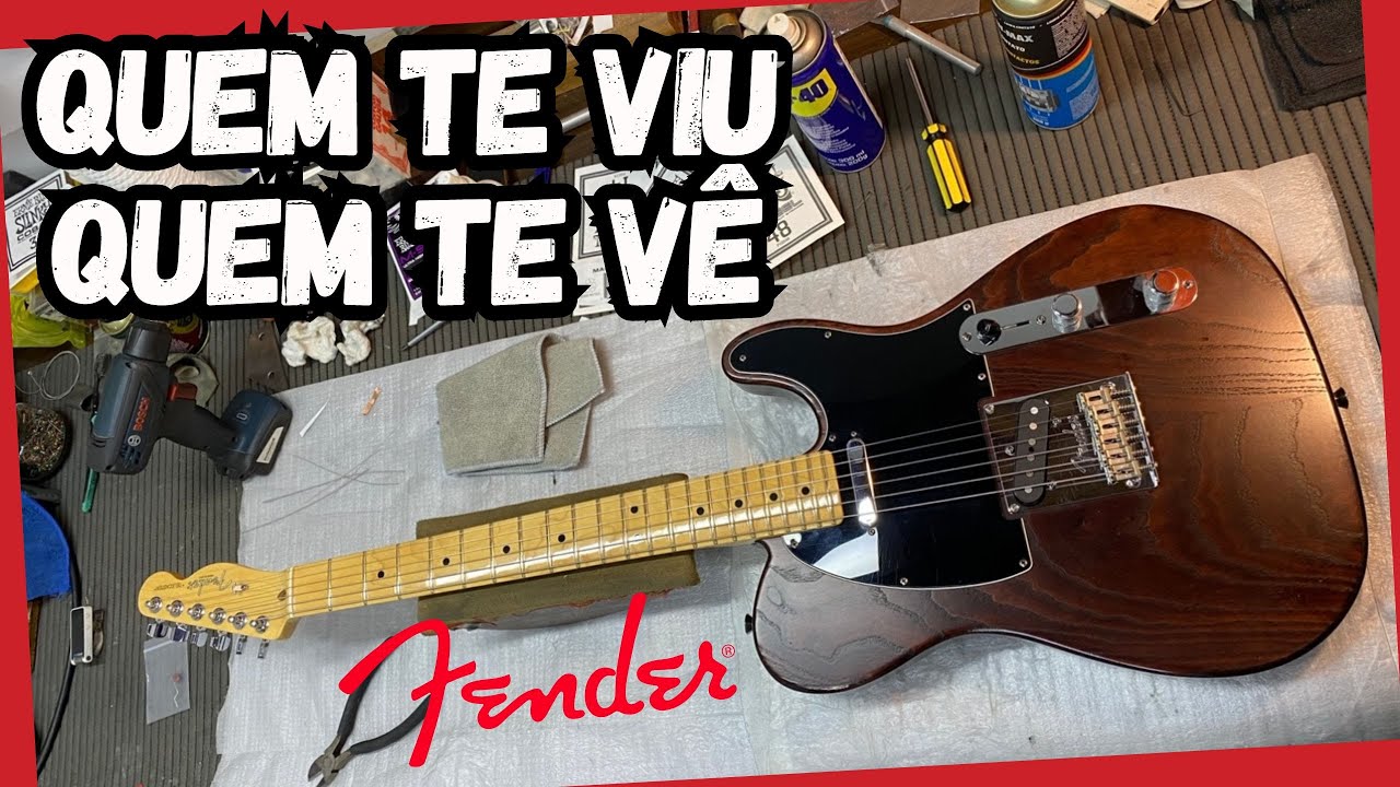 Fender Telecaster American Standard Hand stained Ash + Revisão completa ...