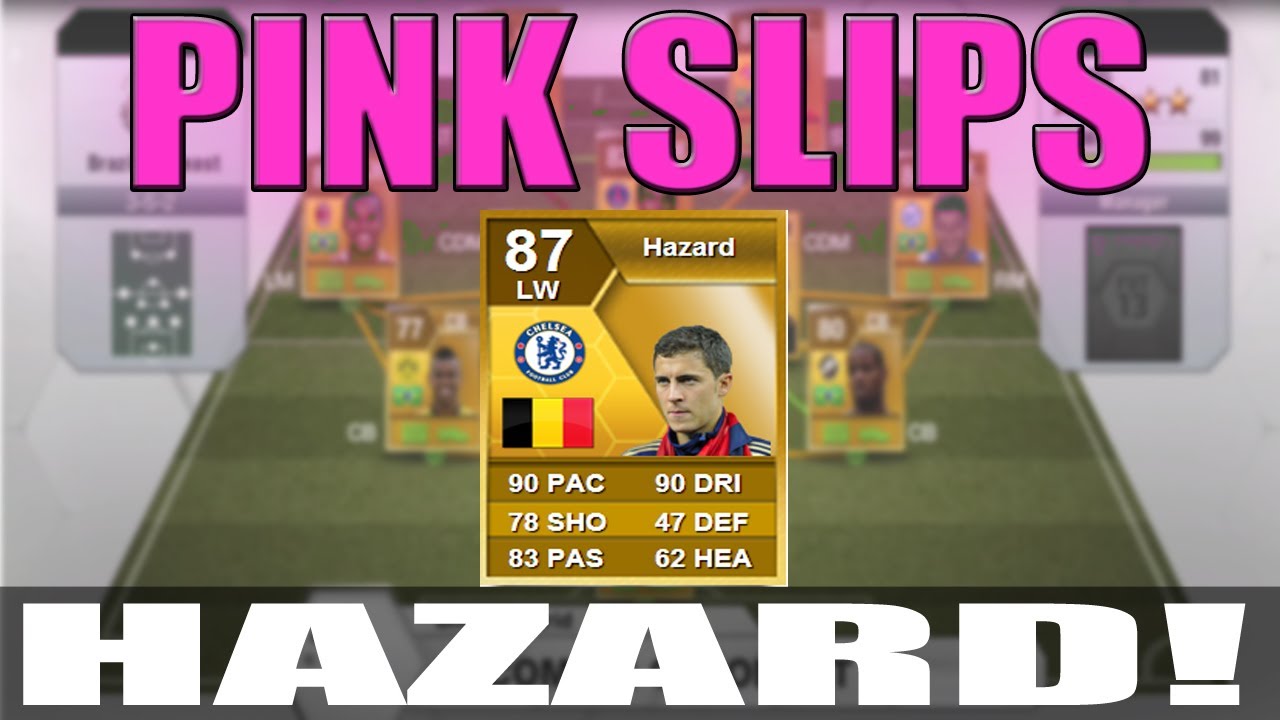 PINK SLIPS - HAZARD - FIFA 13 Ultimate Team - YouTube