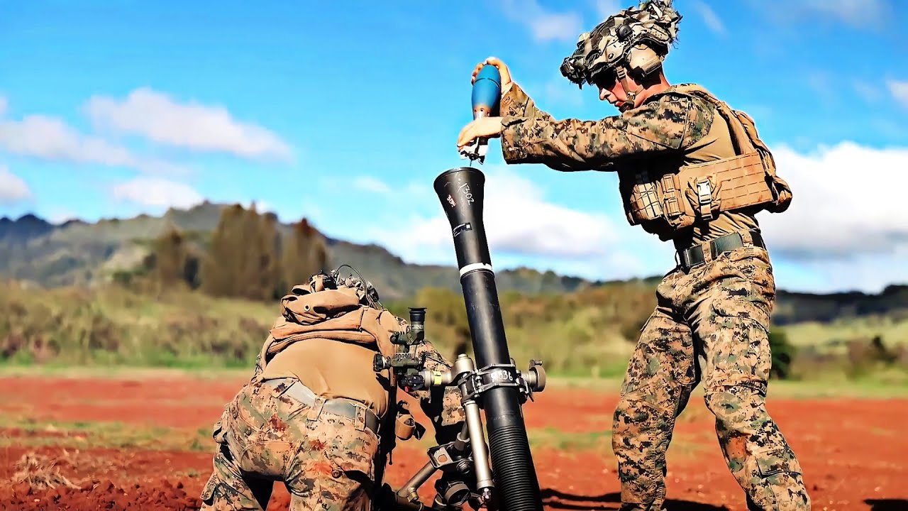 This is When the US Military Fired the M252A2 81mm Mortar System ...