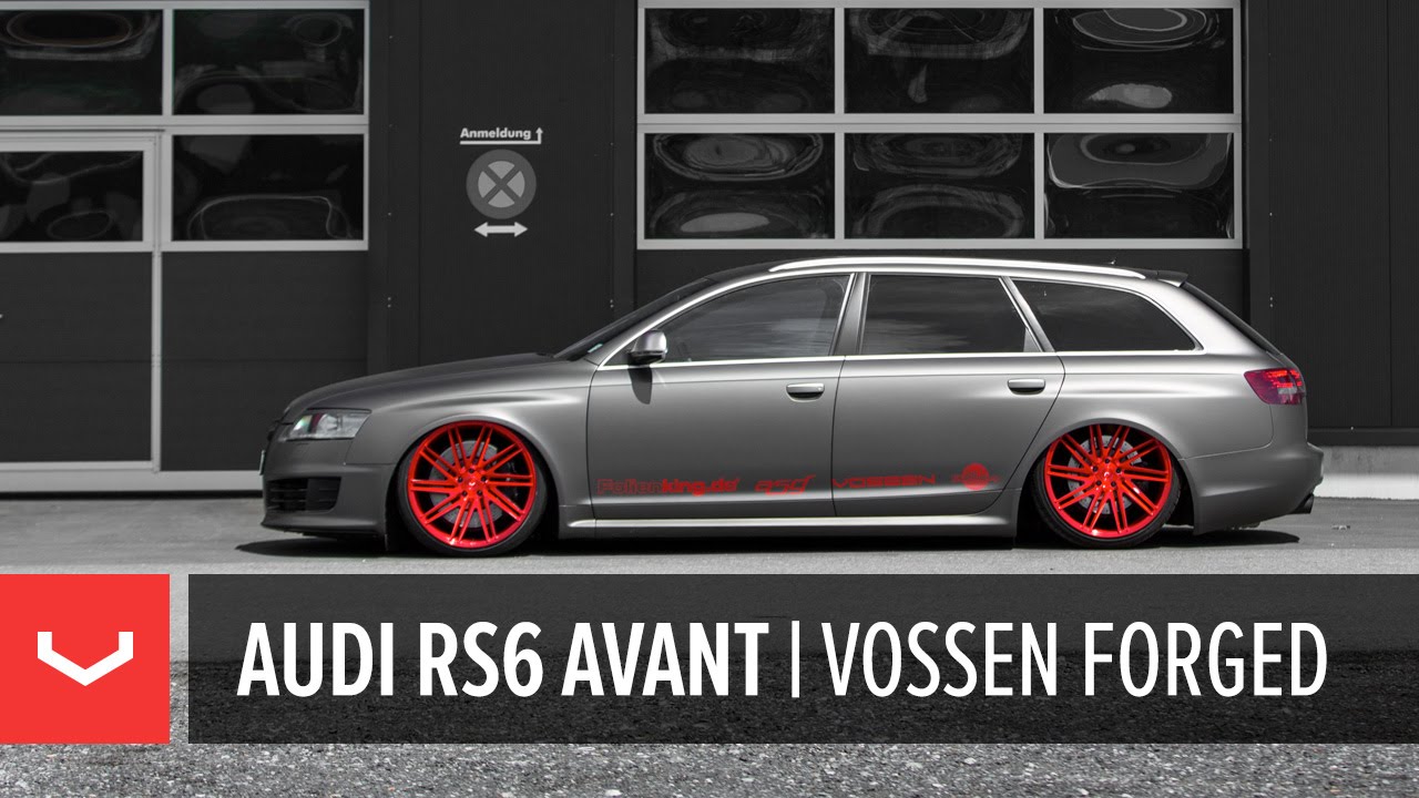Audi RS6 Avant Bagged | "No Dirty Diesel" | Vossen Forged VPS-309 - YouTube