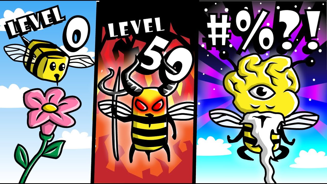 GETTING MAX LEVEL BEE EVOLUTION in Bee Simulator! // Roblox - YouTube