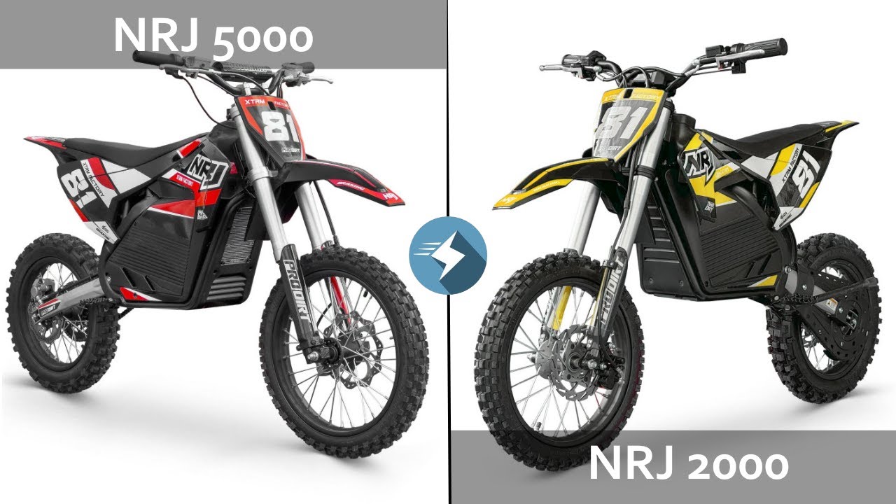 Moto électrique NRJ 2000 vs NRJ 5000, pour de belles sorties en famille ...