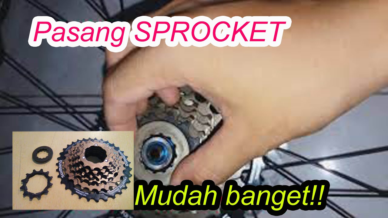 Upgrade Sprocket Polygon monarch 1.0 ( 7 Speed Shimano ) - YouTube