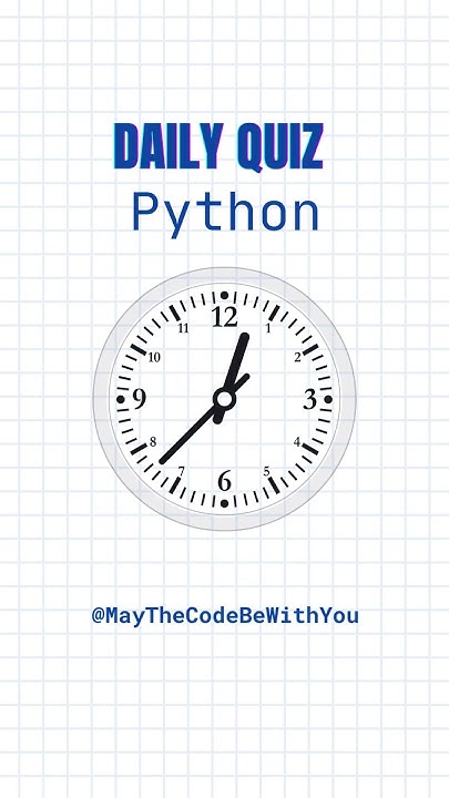 Conquer Python Daily Quiz Python Pythonprogramming Pythontutorial Backend Datascience 7570