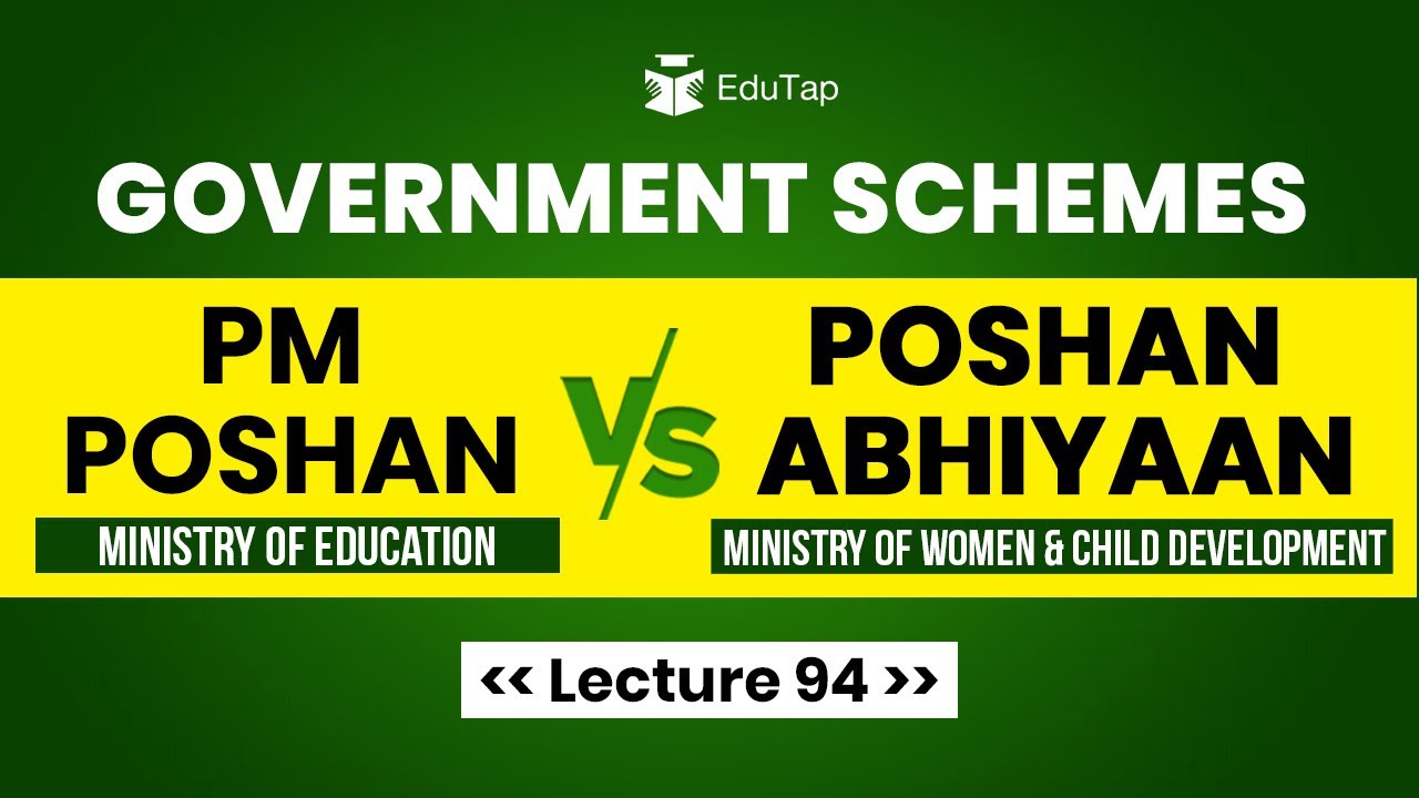 PM Poshan Scheme | Poshan Abhiyaan | Important Government Schemes PDF ...