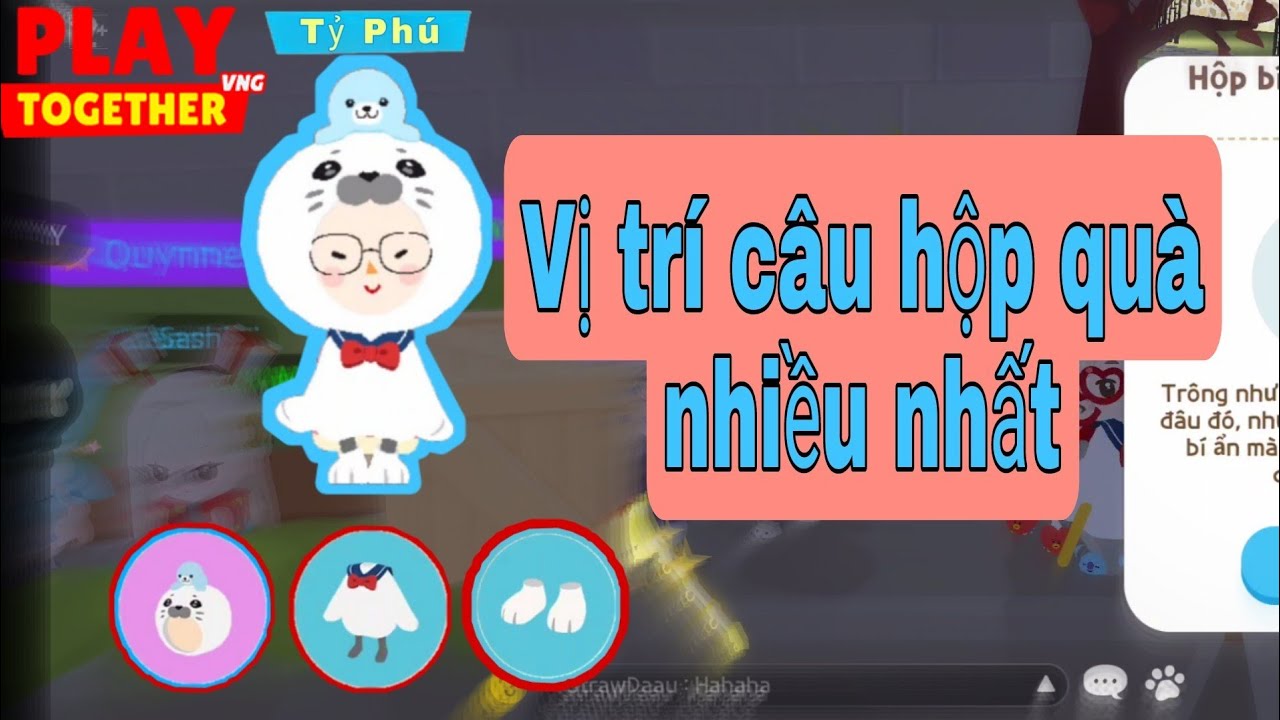 Play Together | vị trí câu lên nhiều hộp #playtogether - YouTube