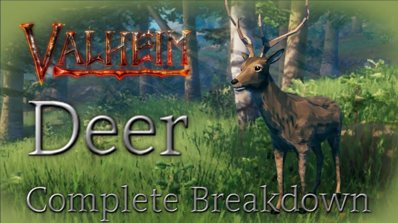 Deer | Valheim Complete Breakdown - YouTube