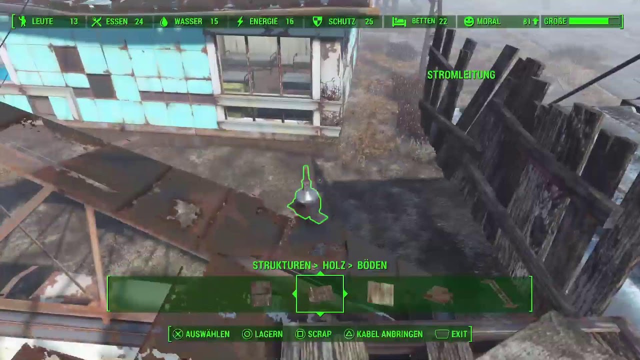 FALLOUT 4 Carli-Phantom Beton Mauer - YouTube
