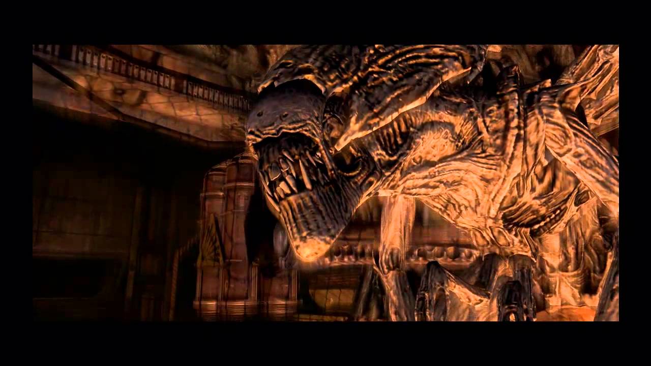 Let's Play Alien vs Predator#4 BIG MAMA wird gegrillt! - YouTube