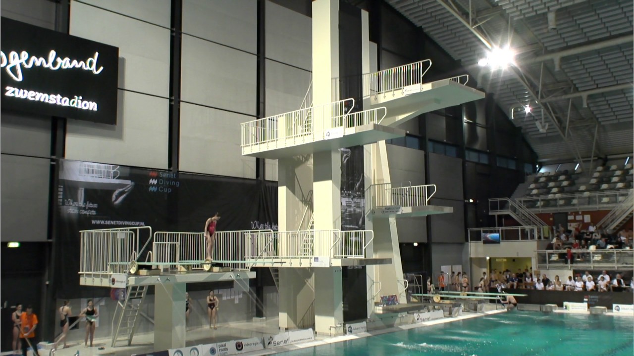 Senet Diving Cup 2017, Girls A 3m - YouTube
