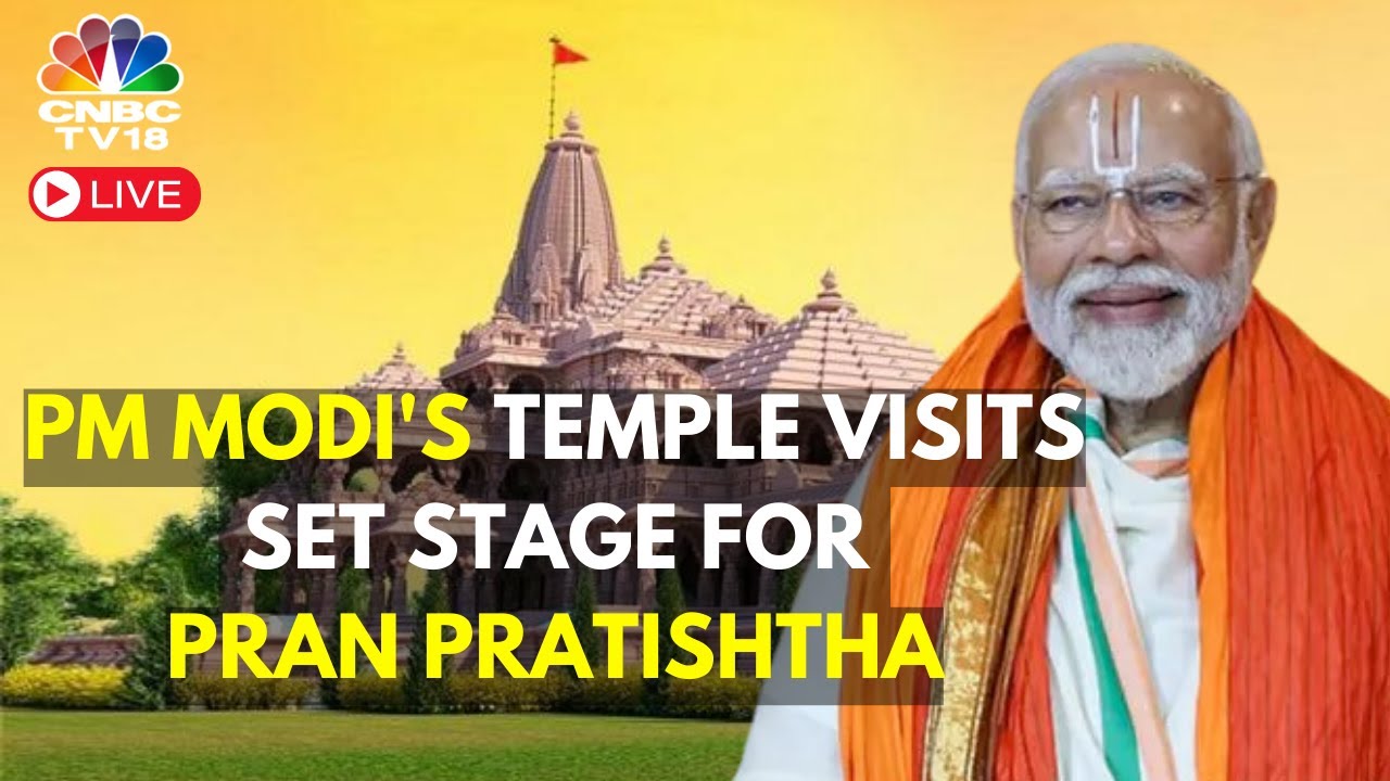LIVE: Ramayana Link - PM Modi's Temple Visits Set Stage For Pran ...