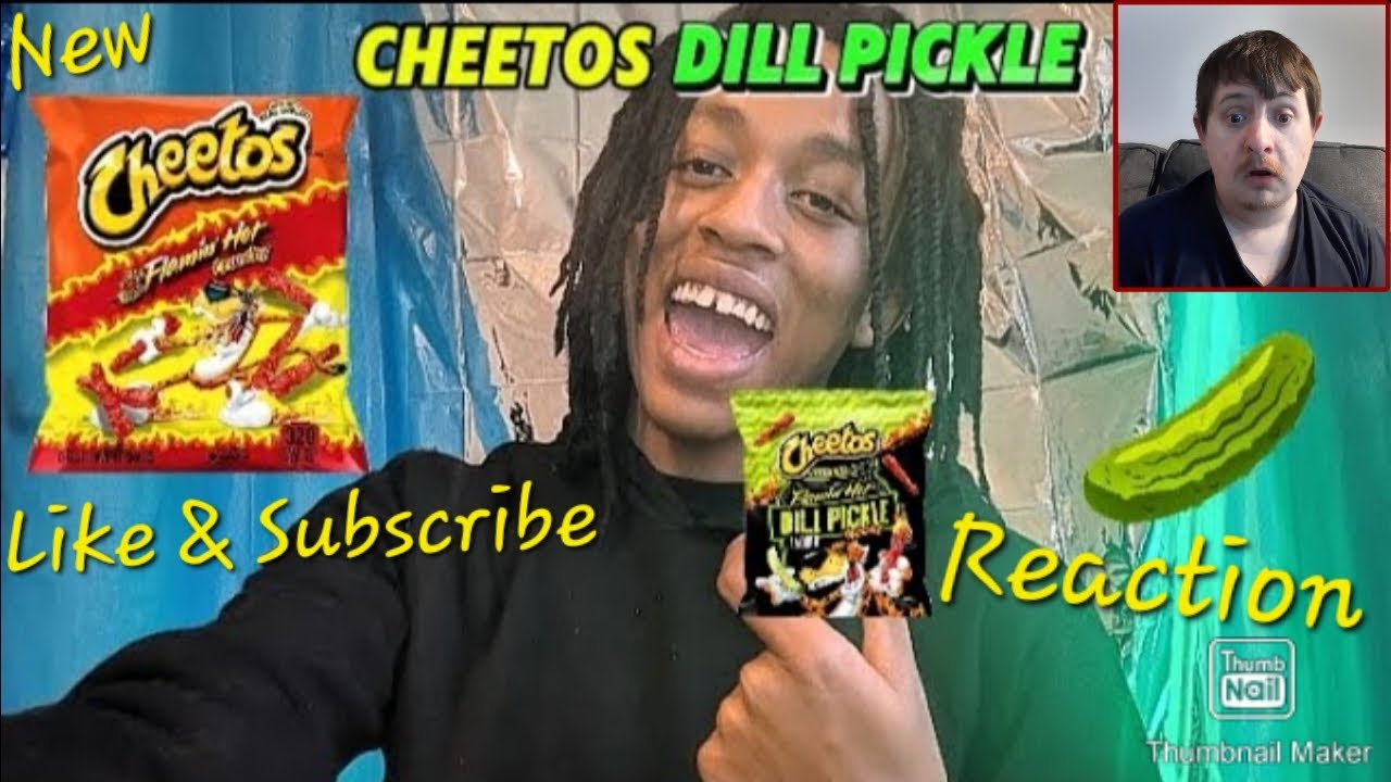 [Reaction] Cheetos Flamin' Hot Dill Pickle Review by Roosevelt's ...