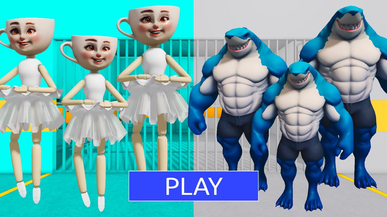 BALLERINA CAPPUCCINA FAMILY vs TRALALERO TRALALA FAMILY in BARRY'S ...