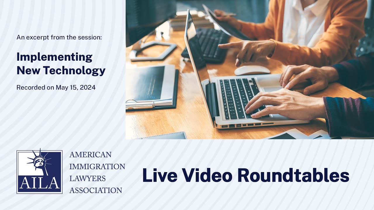 Implementing New Technology in Your Firm - YouTube