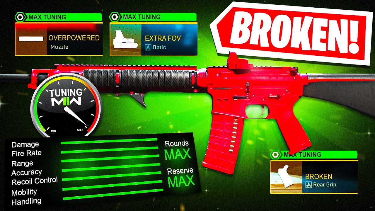 #1 BURST META BEST M16 CLASS SETUP + BEST M16 TUNING in MW2! 😍 (Best ...