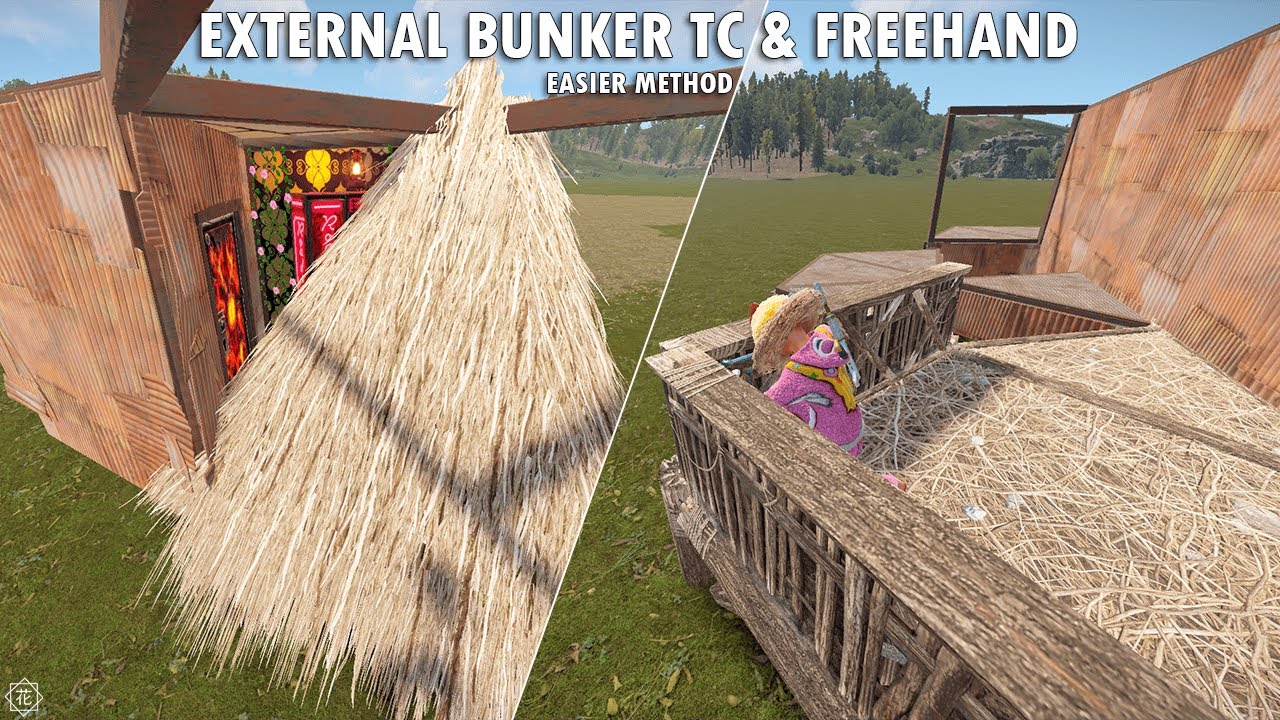 The best & easier method to build EXTERNAL BUNKER TC and FREEHAND ...