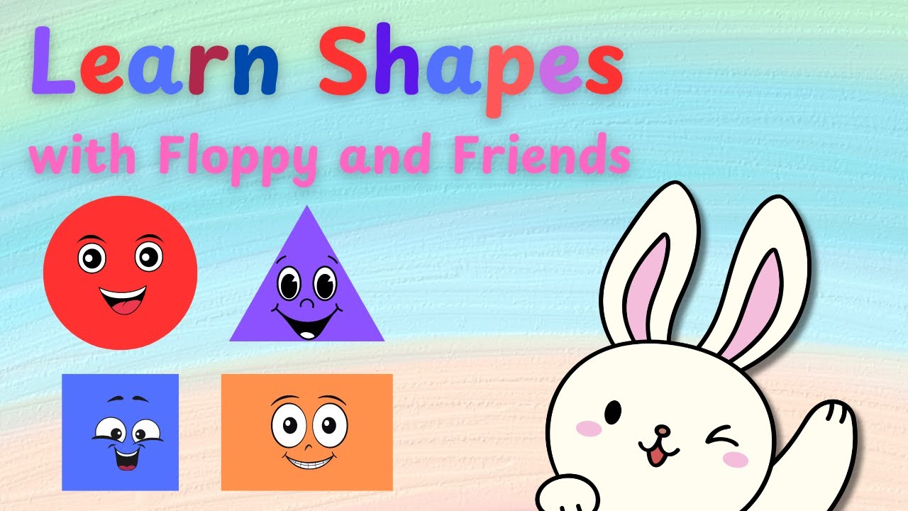 "Learning Shapes with Floppy and Friends | Fun Adventures in Sunny ...