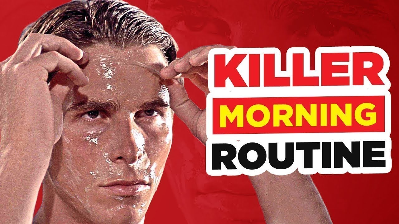 My American Psycho Skincare Routine [Killer Morning Regimen] - YouTube