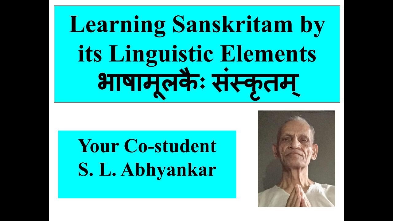 Learning Reading and Writing Sanskrit - YouTube