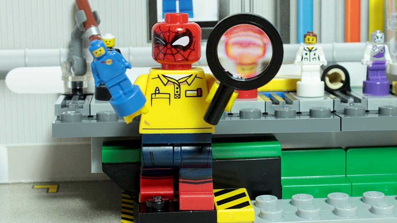 Lego Spider-Man Brick Building Figure Factory Superheroes Cartoon - YouTube
