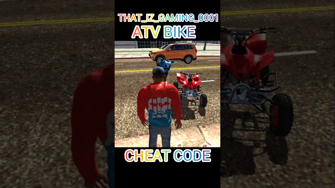 ATV BIKE KA CHEAT CODE INDIAN BIKE DRIVING 3D GAME #indianbikedriving3d #cheatcodes #atvmudding ...