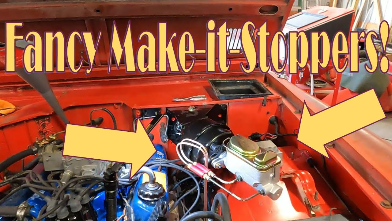 First Gen Ford Bronco gets snazzy brake upgrade. Cut, bend, flare brake ...
