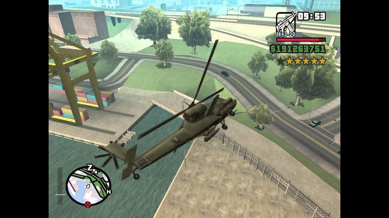 GTA San Andreas Big 6 Star Rampage Part 5 - YouTube