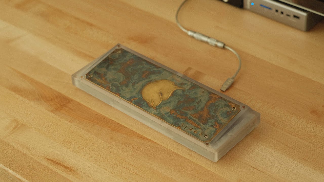 PC Unikorn with lubed Cream+ (Copper Inserts) Typing Sounds - YouTube