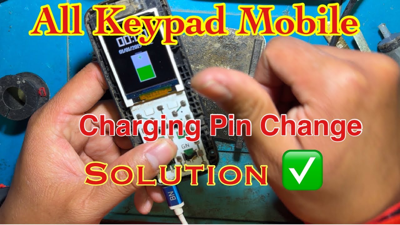 All Keypad Mobile Charging port Replacement || How to change Charging ...