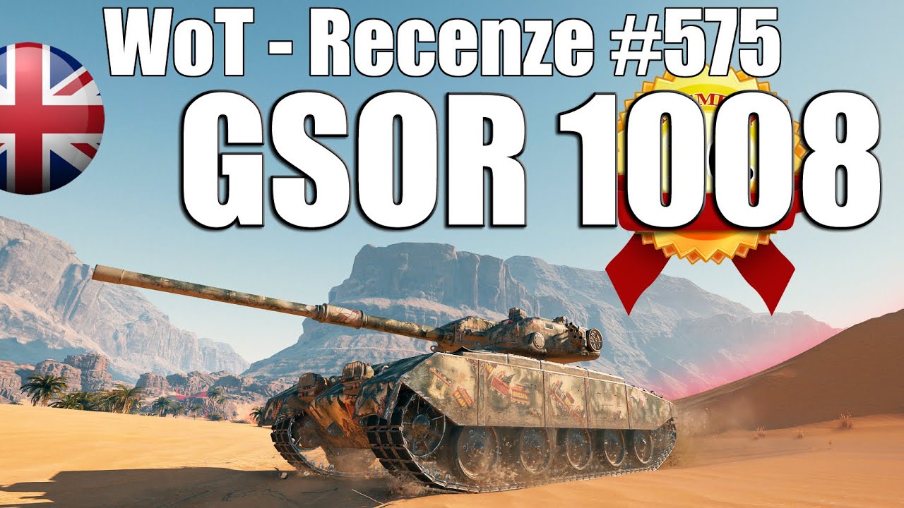 World of Tanks | GSOR 1008 (Recenze #575) - YouTube