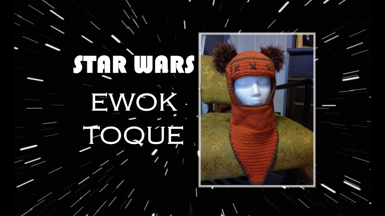 STAR WARS EWOK CROCHET TOQUE TUTORIAL - YouTube