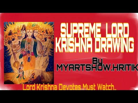 Lord Krishna Viraat Roop , SUPREME LORD KRISNA , Mahabharat Krishna Ji ...