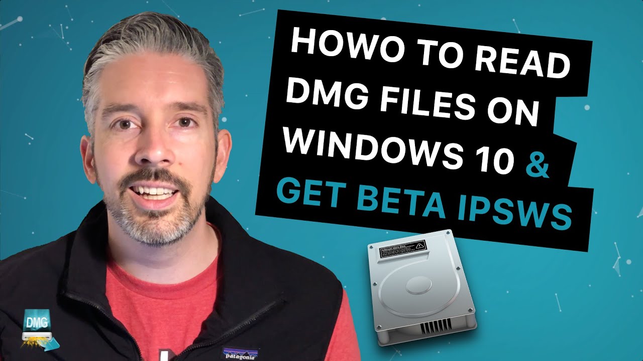 How to extract IPSW files from an iOS beta DMG on Windows - YouTube