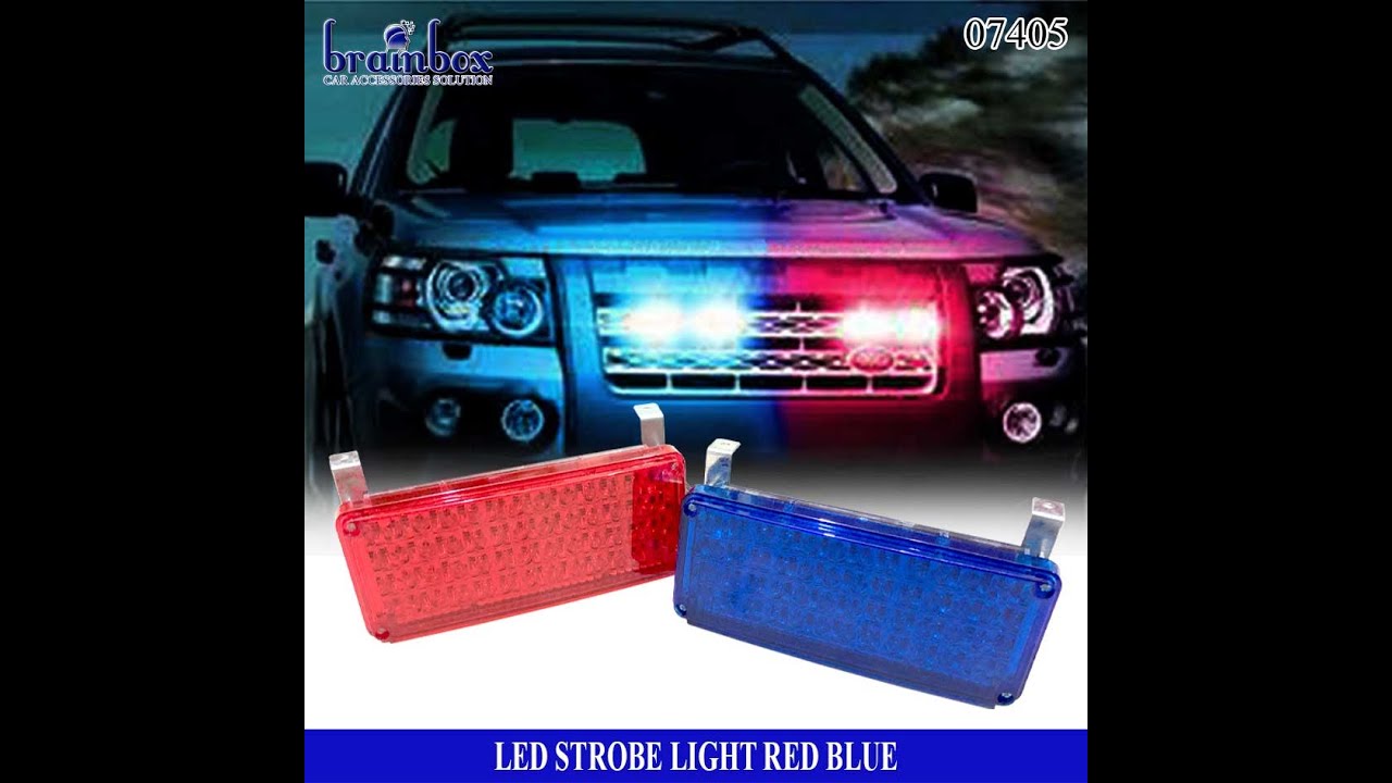 07405 High Quality Lampu Led Strobo Grill Patwal Strobo Polisi Federal ...