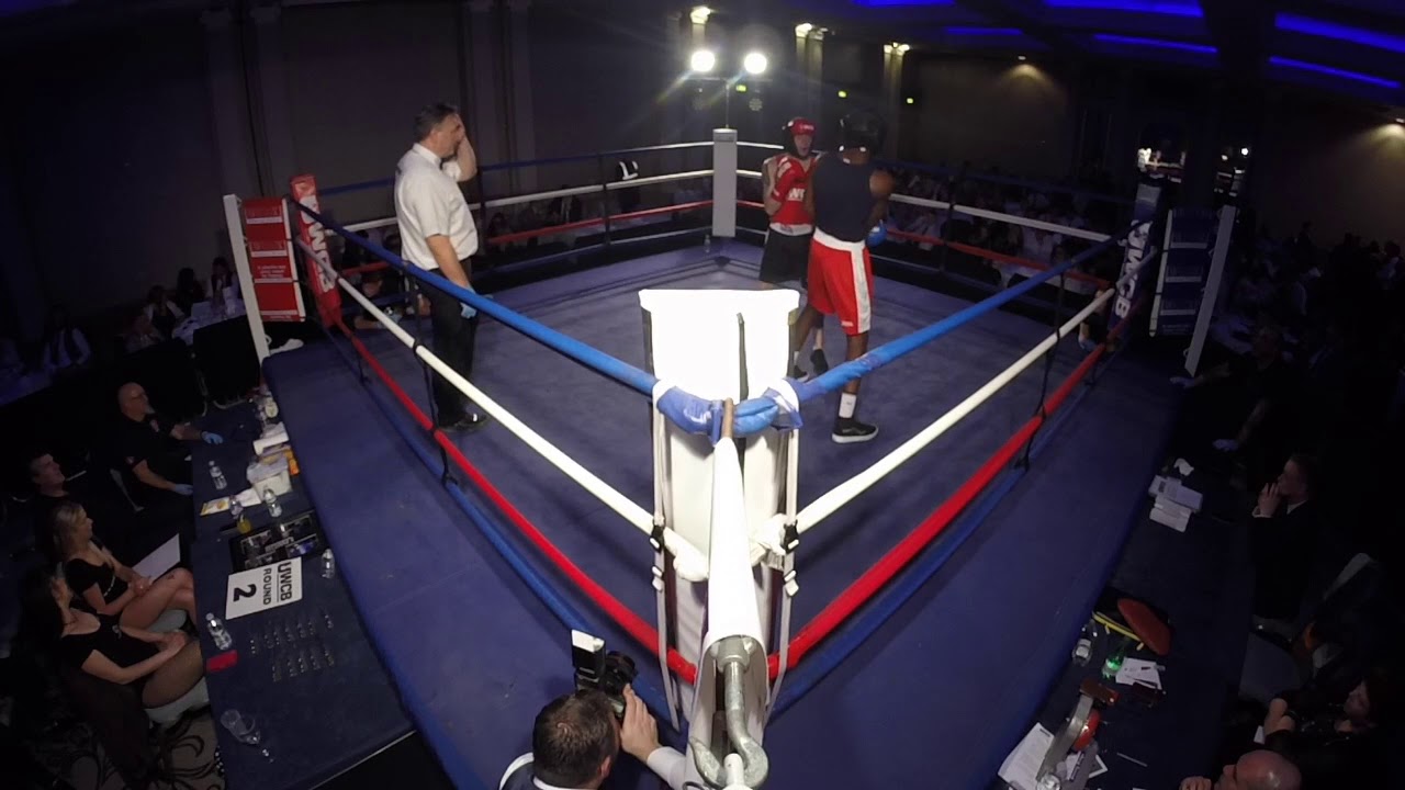 Ultra White Collar Boxing | Brighton | Marcus Cook With A hook - YouTube