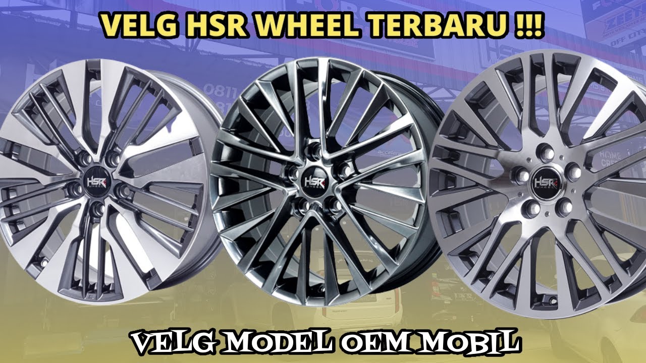 Velg Mobil Racing Terbaru Dari Hsr Wheel Ukuran Ring 18 | Model & Spek ...