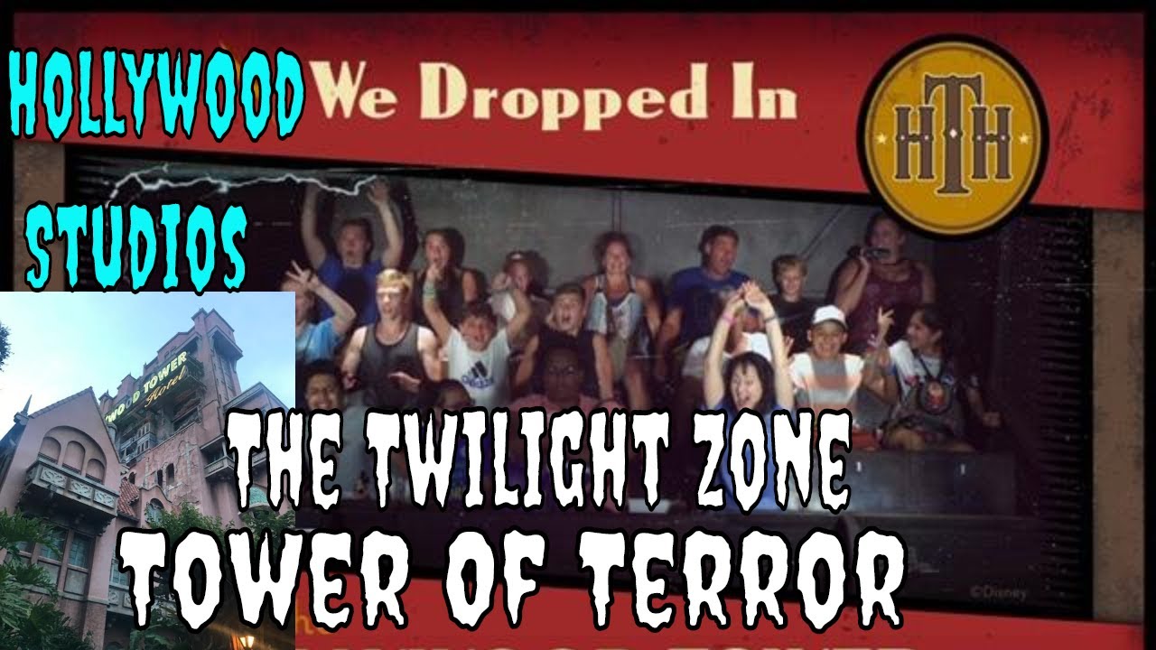 The Twilight Zone Tower Of Terror queue & the ride- Hollywood Studios ...