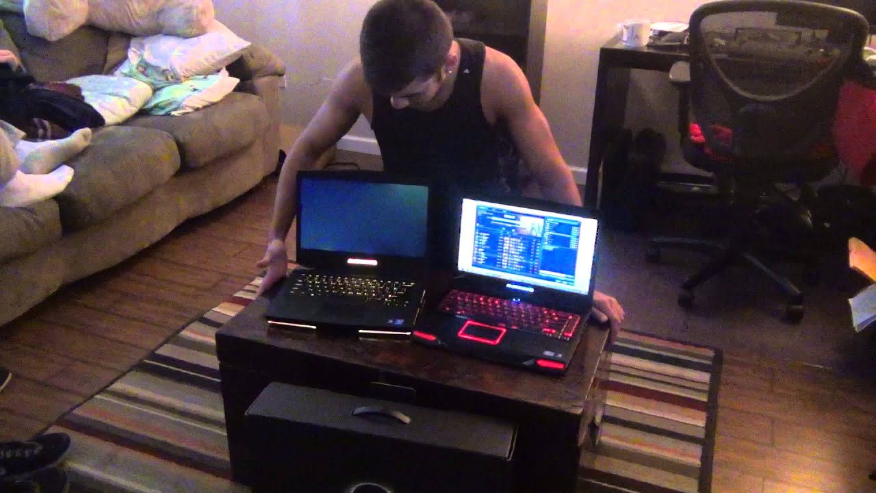 2014 Alienware 14 Unboxing Video Side by side to m14x r2 - YouTube